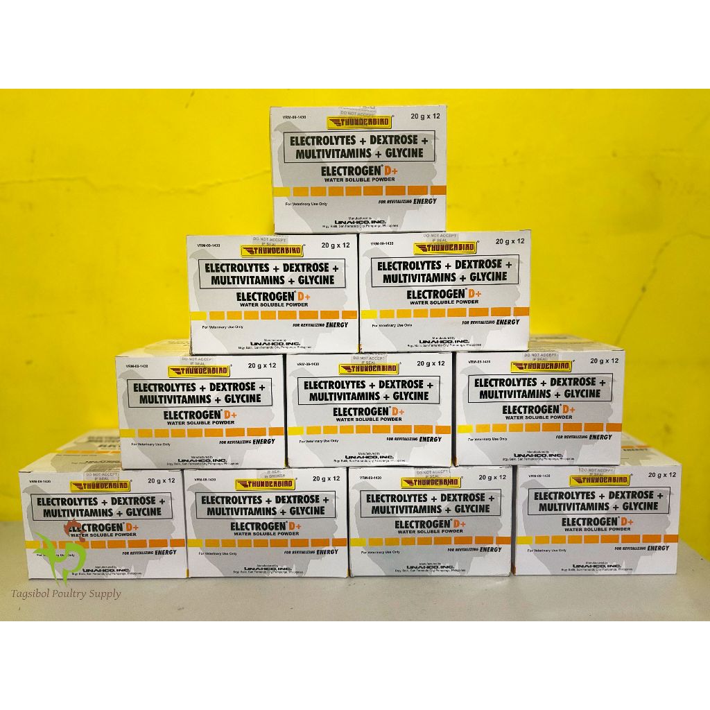 Electrogen D+ Thunderbird Soluble Powder 20g | Shopee Philippines