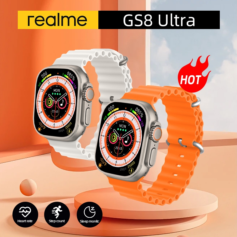 Realme GS8 Ultra Smart Watch 2inch Watch For Men Women Androids ...