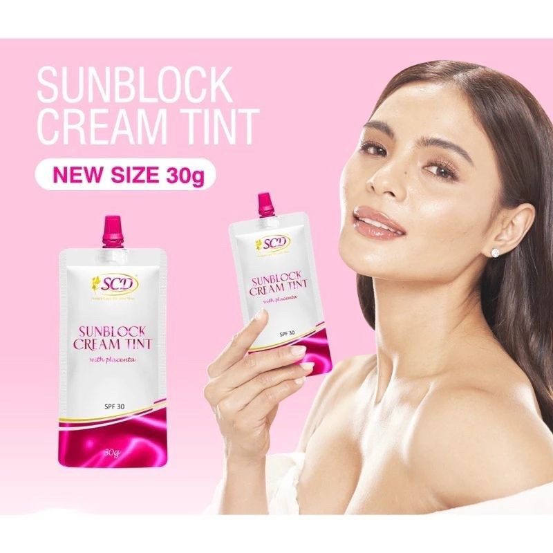 SCD SUNBLOCK CREAM TINT 30g and Gel tint 50g | Shopee Philippines