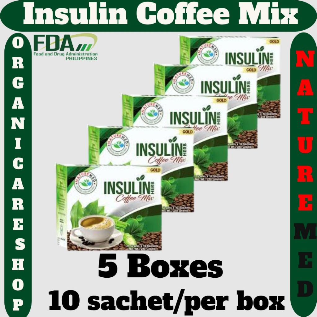 Insulin Coffee Mix(NatureMed | with Insulin Plant and Herbal Extract ...