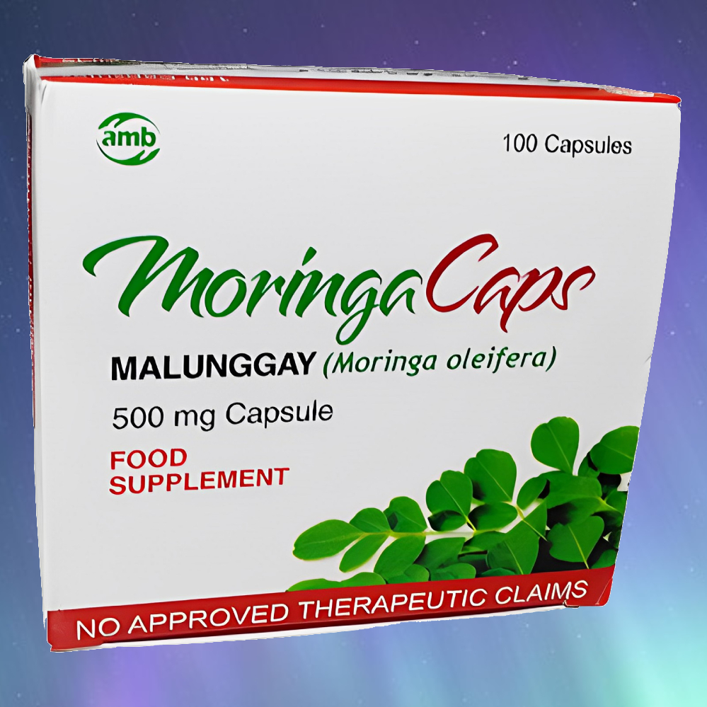 Malunggay (Moringa Oleifera) Food Supplement 500mg 100s MORINGA CAPS ...