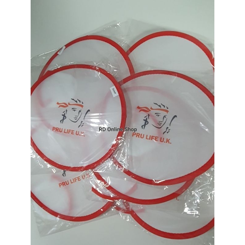 Pru Life UK FOLDABLE FAN/ROUND FAN | Prulife UK Merchandise | Shopee ...