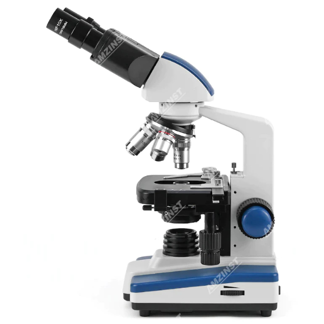 MT- AMZINST NK-210B 40X-2500X Classic LED Binocular Brightfield Biological Microscope | Shopee ...