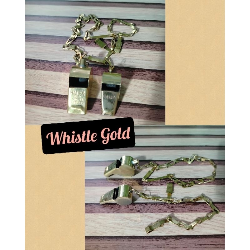 Whistle or PITO GOLD (BIG/SMALL) | Shopee Philippines