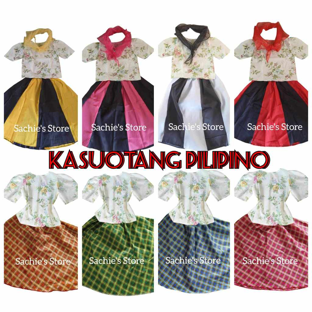 Buwan ng Wika Costumes - Kimona at Saya / Baro at Saya/ Cultural ...