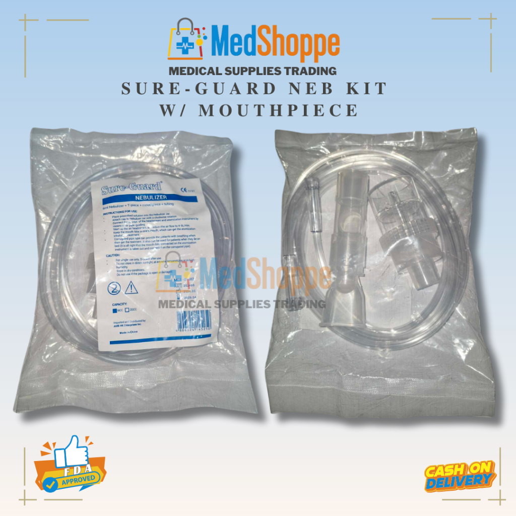 Sure-Guard Nebulizer Kit With Mouthpiece | Shopee Philippines