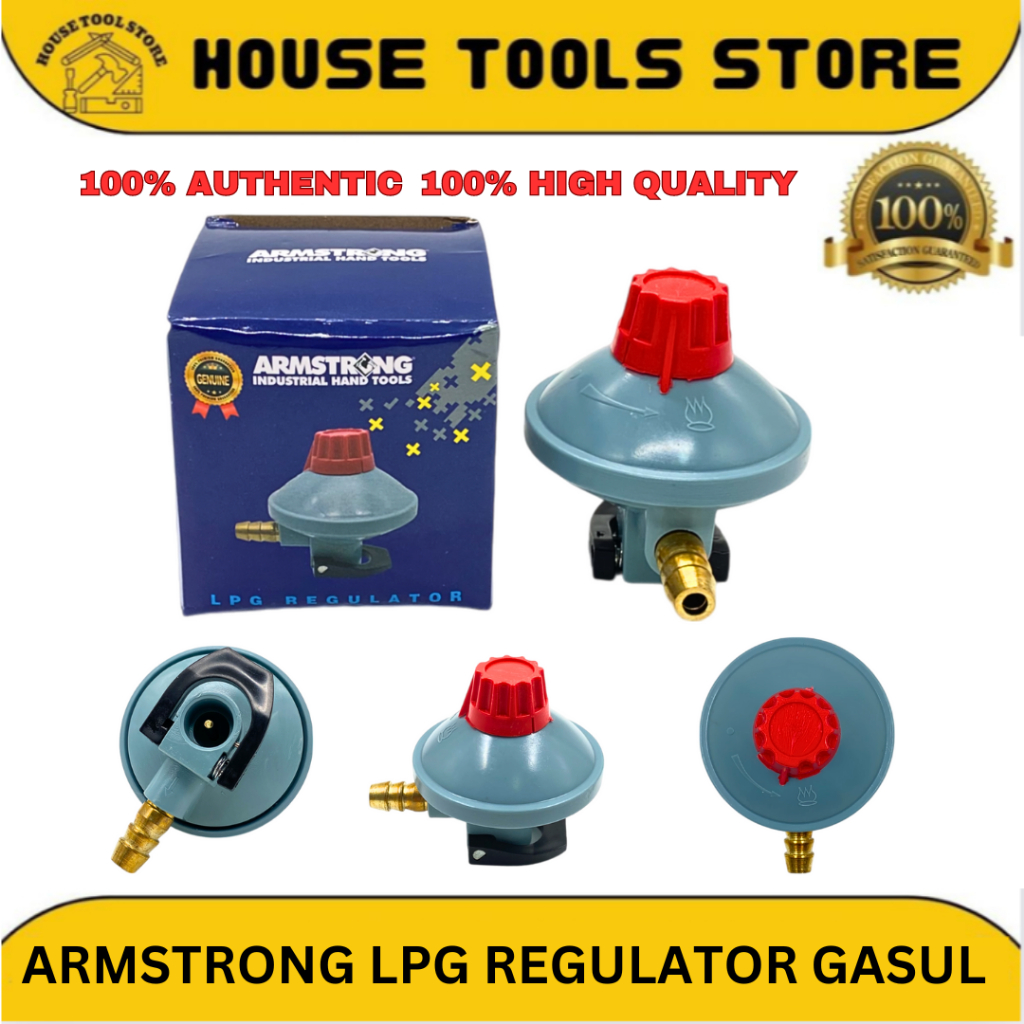 ARMSTRONG LPG REGULATOR GASUL HEAVY DUTY GAS REGULATORS | Shopee ...