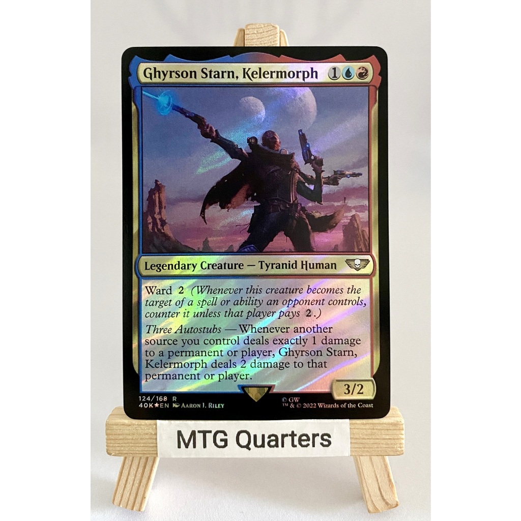 Pr0xy Card - Ghyrson Starn, Kelermorph (Surge Foil) | Warhammer 40,000 ...