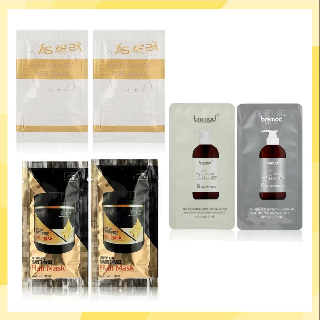 Bremod Coco Butter Hair Shampoo and Conditioner / Ashley Shine Serum ...