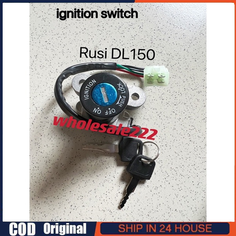 MOTORCYCLE RUSI DL150 IGNITION SWITCH./RUSI DL 150 | Shopee Philippines