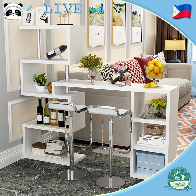 Simple wall leaning bar rotating bar computer table dining room ...