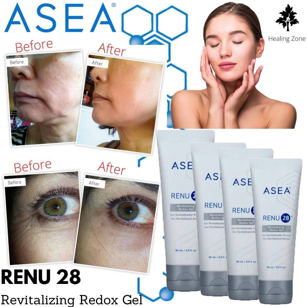 Asea RENU28 Revitalizing Redox Multifunction Magic Gel Anti Aging Face 90ML | Shopee Philippines