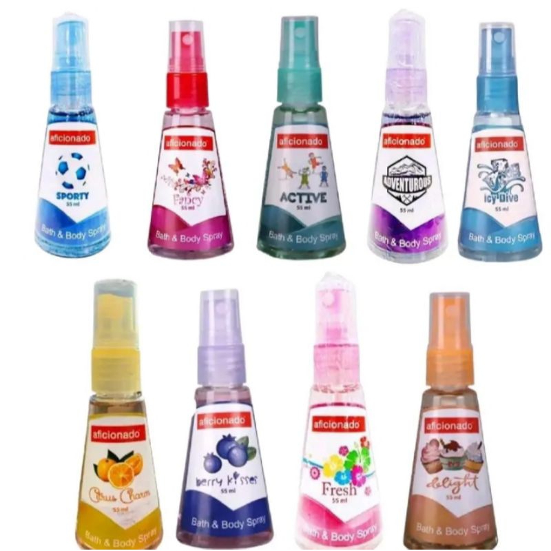 Aficionado Bath and Body Spray 55ml | Shopee Philippines