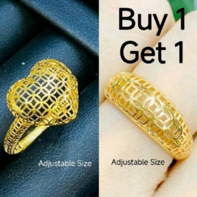 Buy 1 Take 1 Adjustale Ring Money Catcher Adjustable Size | Shopee ...