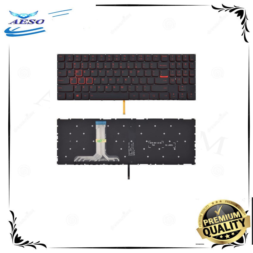 Laptop Keyboard for Lenovo Legion Y520-15IKB Y520-15IKBA Y520-15IKBM ...
