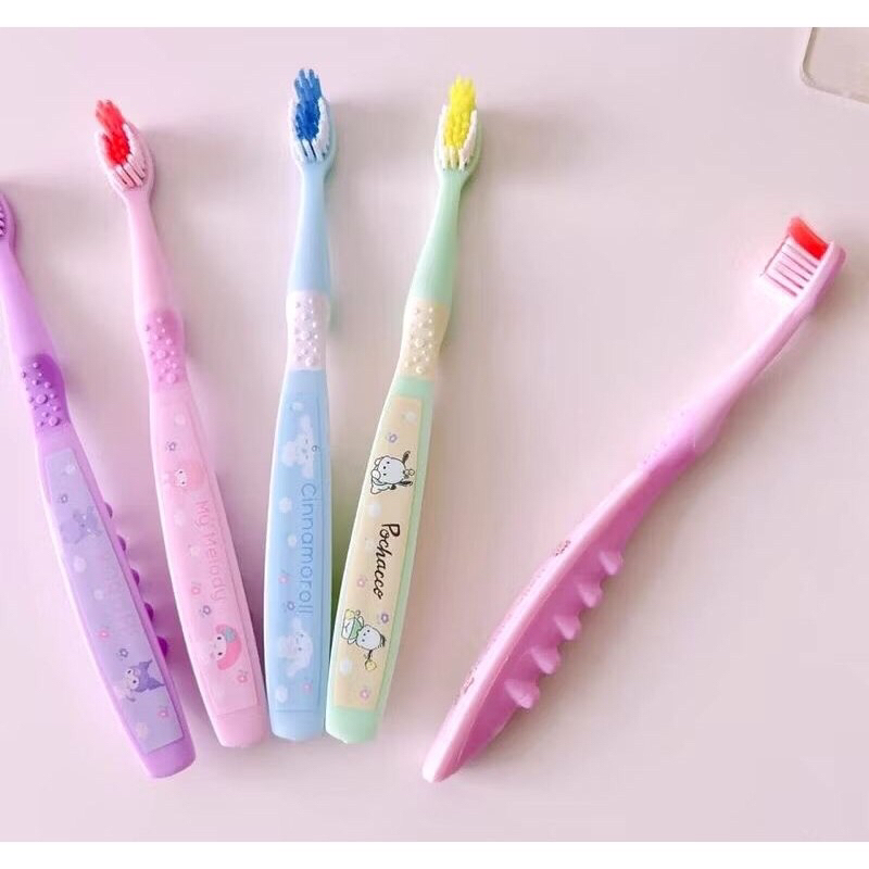 UHome Sanrio Toothbrush For Kids Kuromi/Melody/Cinnamoroll/Hellokitty ...