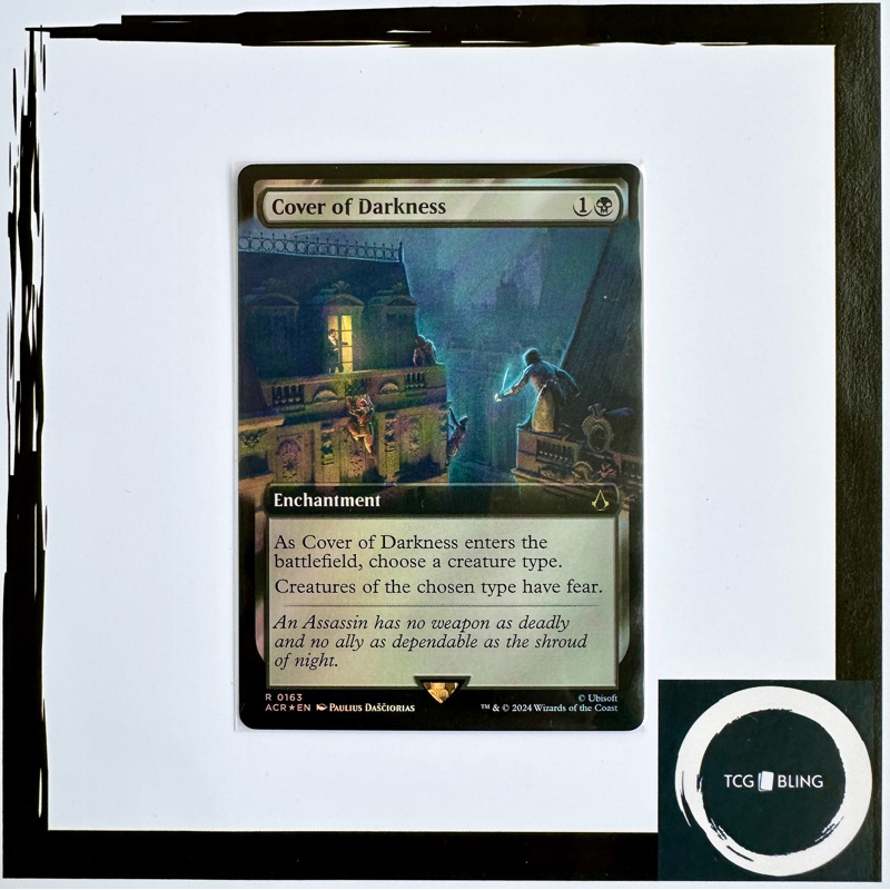 Cover of Darkness MTG - Universes Beyond: Assassin’s Creed (Extended ...