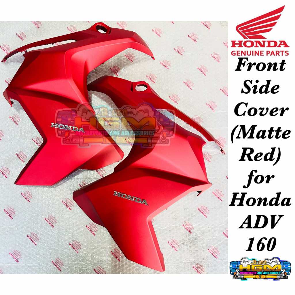 FRONT SIDE COVER (MATTE RED) FOR HONDA ADV 160 | HONDA GENUINE PARTS ...