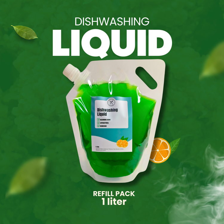 HERCOOKS Dishwashing Liquid Refill Pack 1Liter | Shopee Philippines