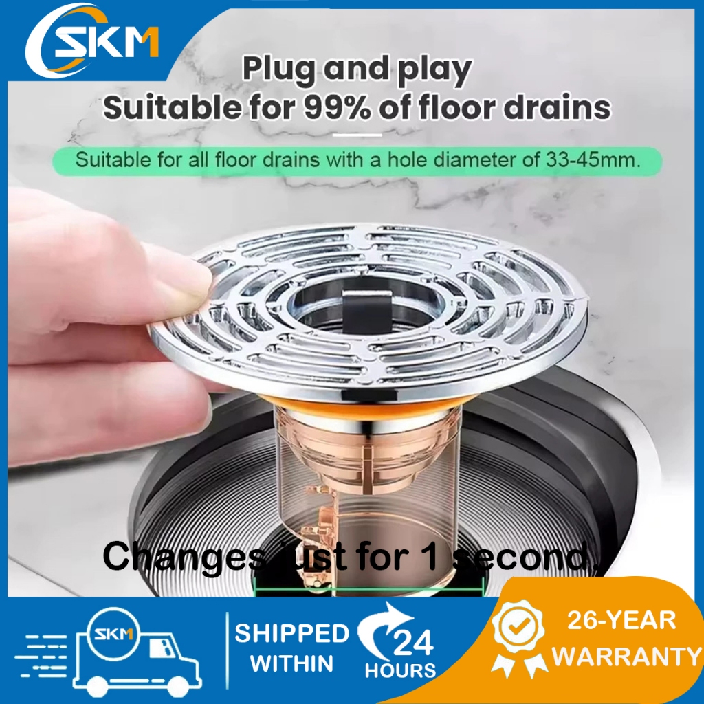 Floor drain deodorant inner core universal toilet insect repellent ...