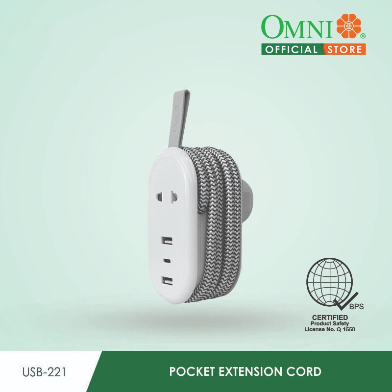 OMNI Compact USB Power Strip - USB-221 | Shopee Philippines