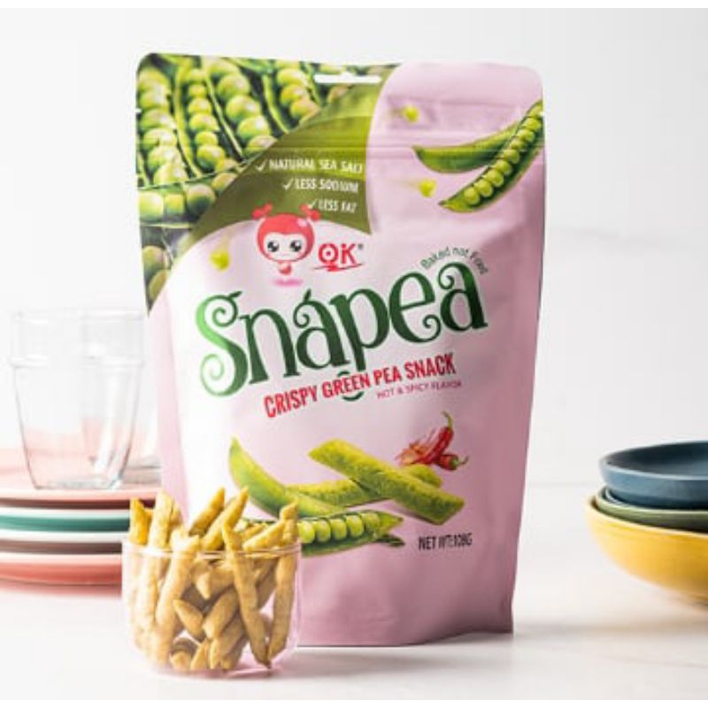 SNAPEA Crispy Green Pea Snack 108g | Shopee Philippines