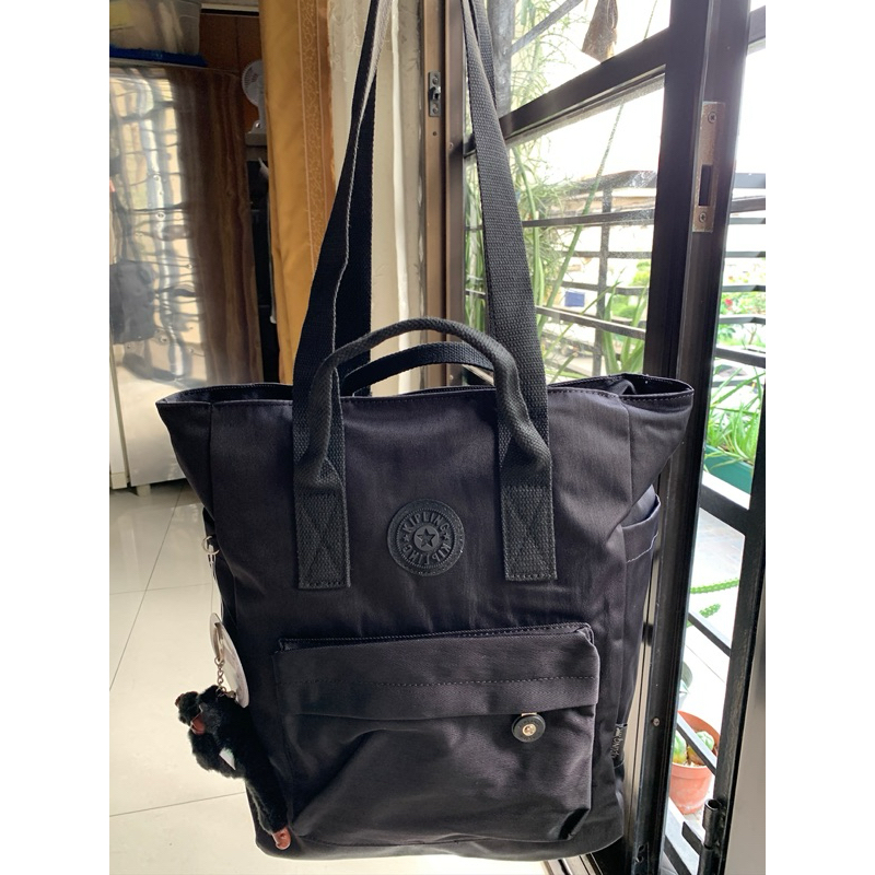 Kipling zipper convertible shoulder, tote, backpack limited edition ...