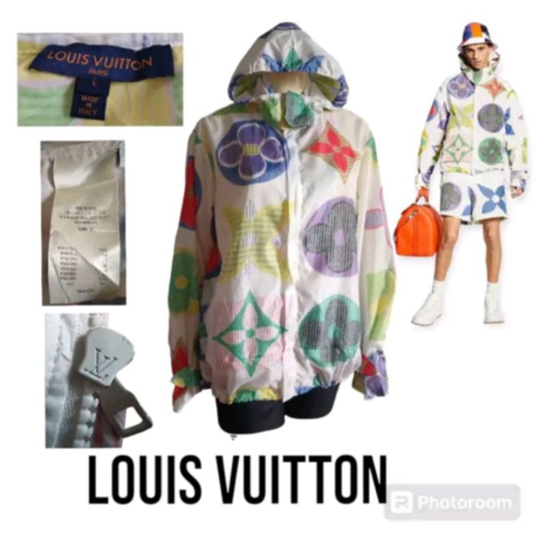 《PRELOVED LUX BRAND 》Lou*s vu*tton multicolor For MEN XL (23×25 ...