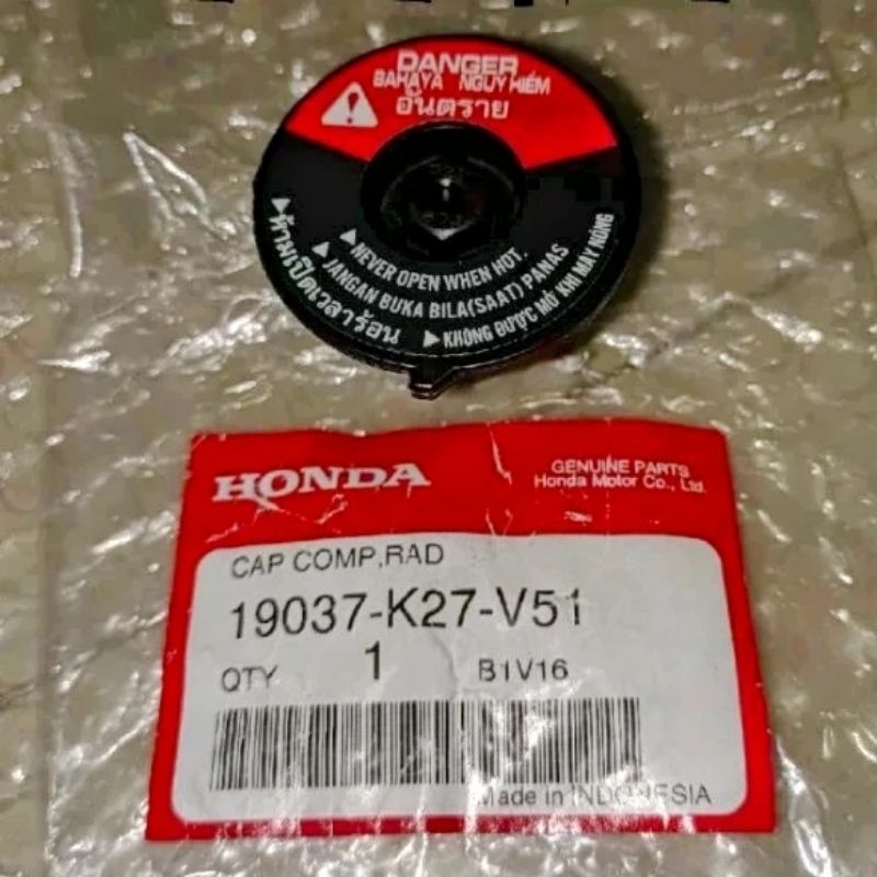 Genuine RADIATOR CAP Click 125i v1-150i v1,Airblade 150-160, ADV 150 ...
