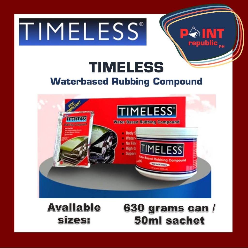 Timeless Water-based Rubbing Compound Paste | Shopee Philippines