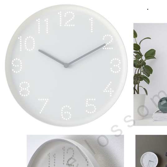 ikea minimalist wall clock, alarm clock, table clock | Shopee Philippines