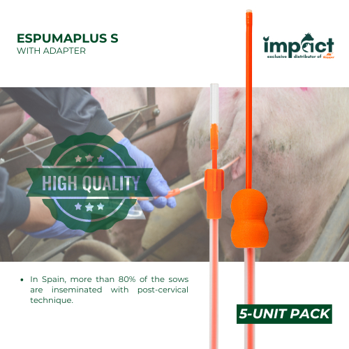 Magapor 5pcs Intrauterine catheter for sow, PCAI Catheter w/ end cap ...