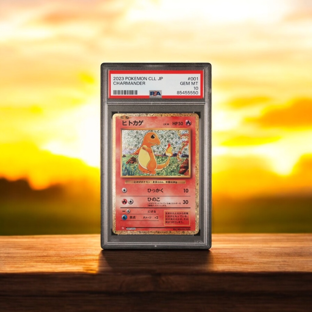 PSA 10 Charmander Holo 001/032 Card Classic Collection CLL 2023 ...