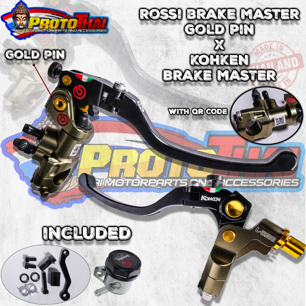 Rossi Brake Master x Kohken Brake / Clutch Universal 20a Copy Made in ...