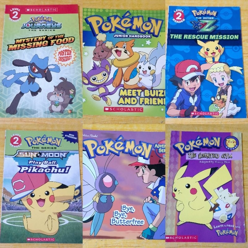 Pokemon: Scholastic Reader books | Storybooks | Shopee Philippines