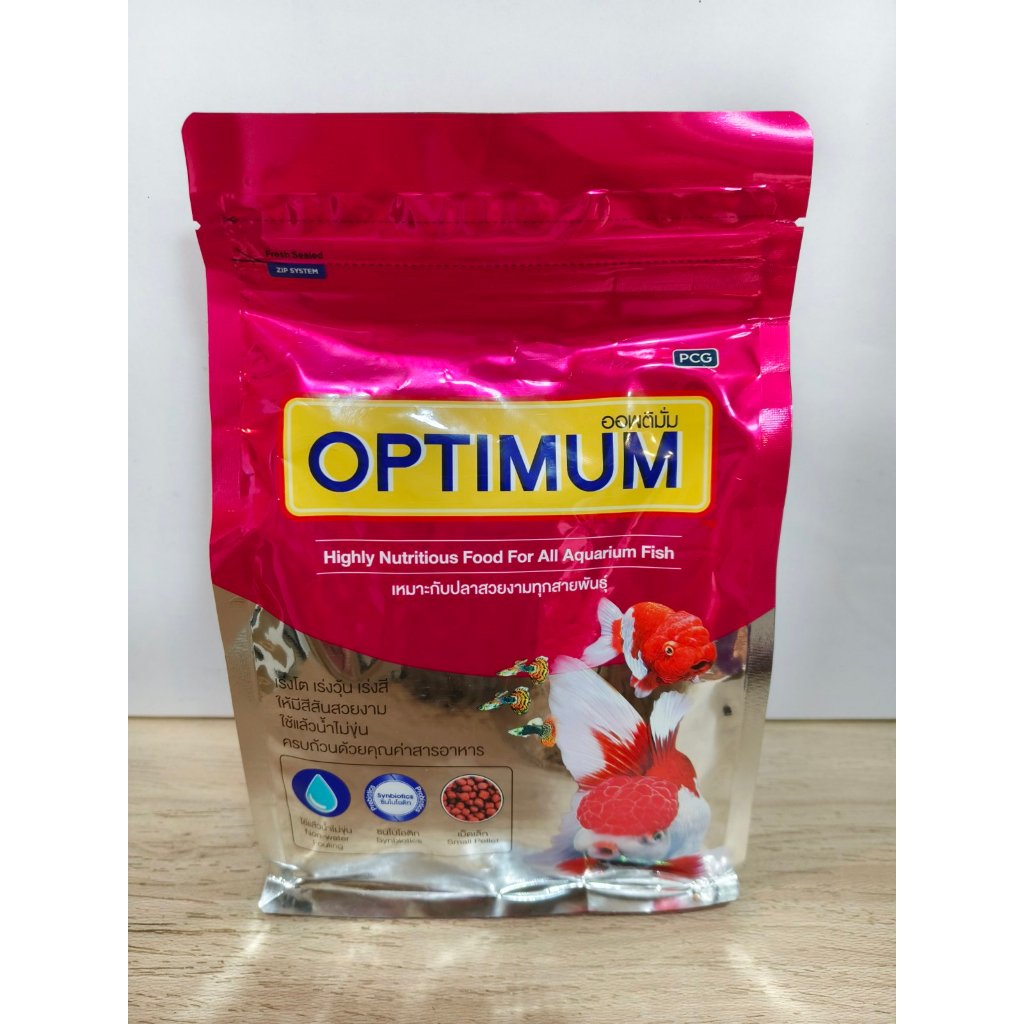 Optimum Fish Food 500g Small Pellets for All Aquarium Fish | Shopee ...