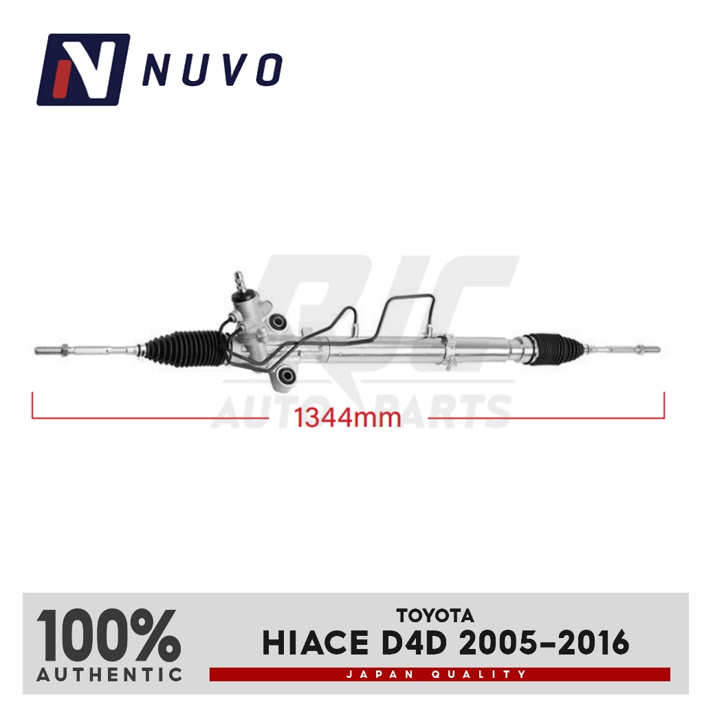 NUVO STEERING RACK ASSY Toyota Hiace Commuter D4D (Long Body) 2005-2016 ...