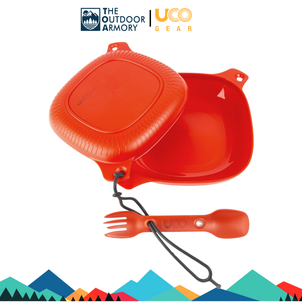 UCO Gear Eco 4-Piece Mess Kit - Chili Red | Shopee Philippines