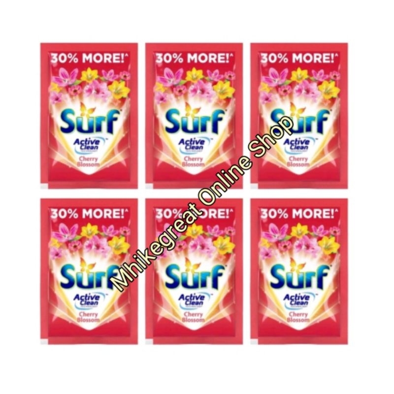 Surf powder cherry blossom 65gx6s | Shopee Philippines