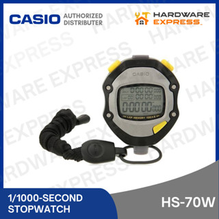 CASIO 100% Original HS-70W Stopwatch Stop Watch | Shopee Philippines
