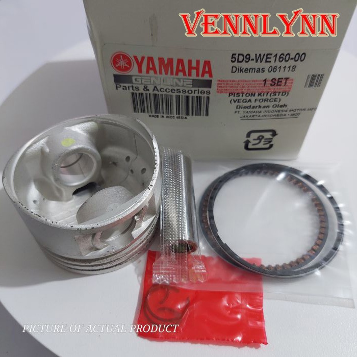 [VL] Yamaha Vega Force PISTON KIT SET (STD) 5D9-WE160-00 Genuine Part ...