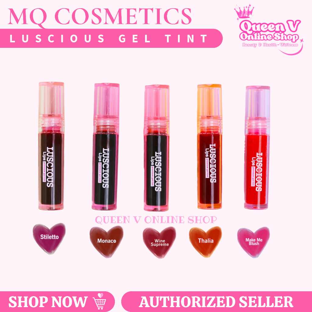 MQ Cosmetics Luscious Premium Gel Tint | Shopee Philippines