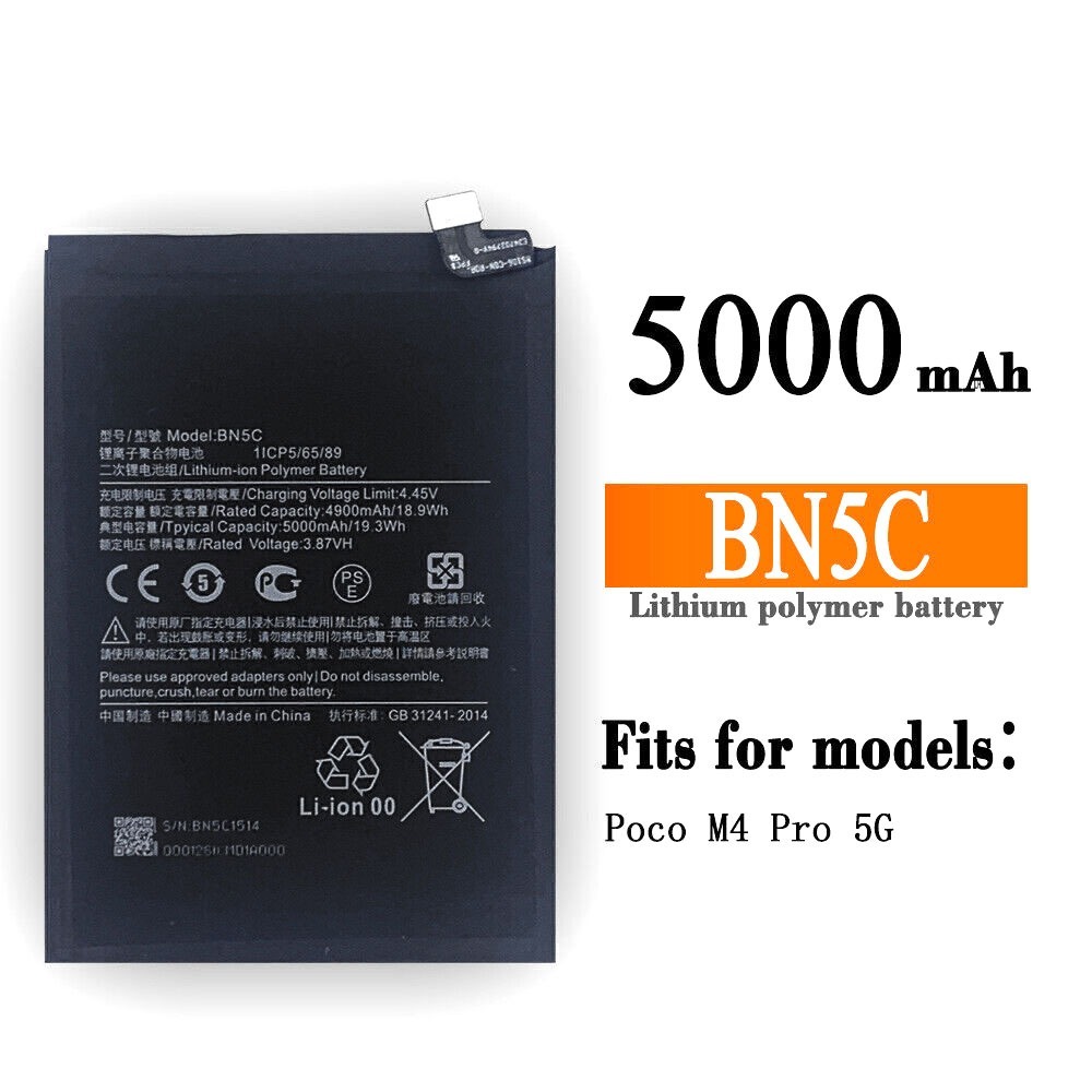 Xiaomi Poco M4 Pro 5G BN5C Battery for Replacement | Shopee Philippines