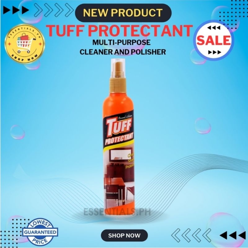 NEW TUFF PROTECTANT SURFACE CLEANER AND POLISHER SPRAY | Shopee Philippines