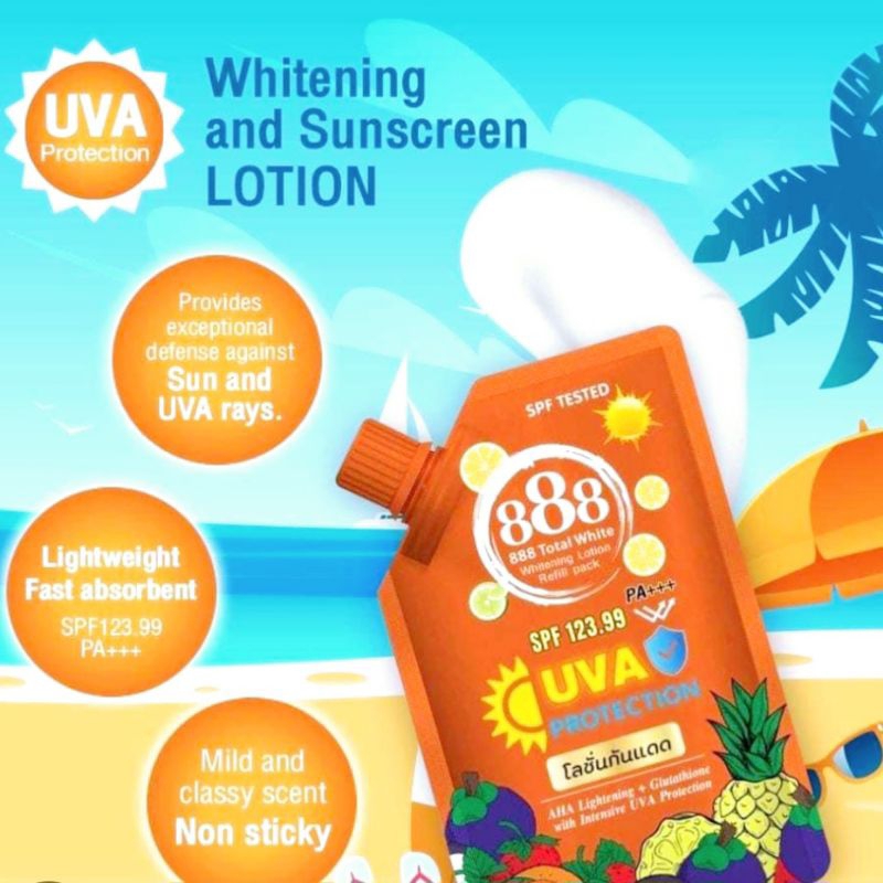 888 WHITENING LOTION THAILAND | Shopee Philippines