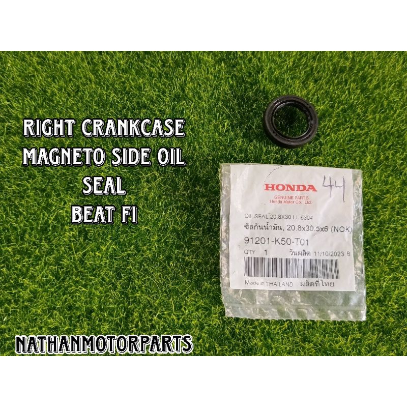 RIGHT CRANKCASE MAGNETO SIDE OIL SEAL BEAT Fi | Shopee Philippines