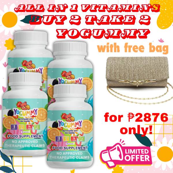 buy 2 take yogummy multivitamins for kids pampatalino,pampagana kumain ...