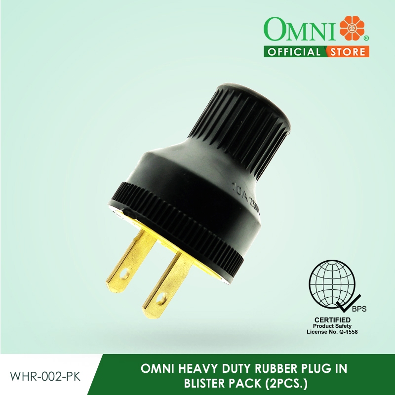 OMNI Heavy Duty Rubber Plug in Blister Pack (2pcs.) - WHR-002-PK ...