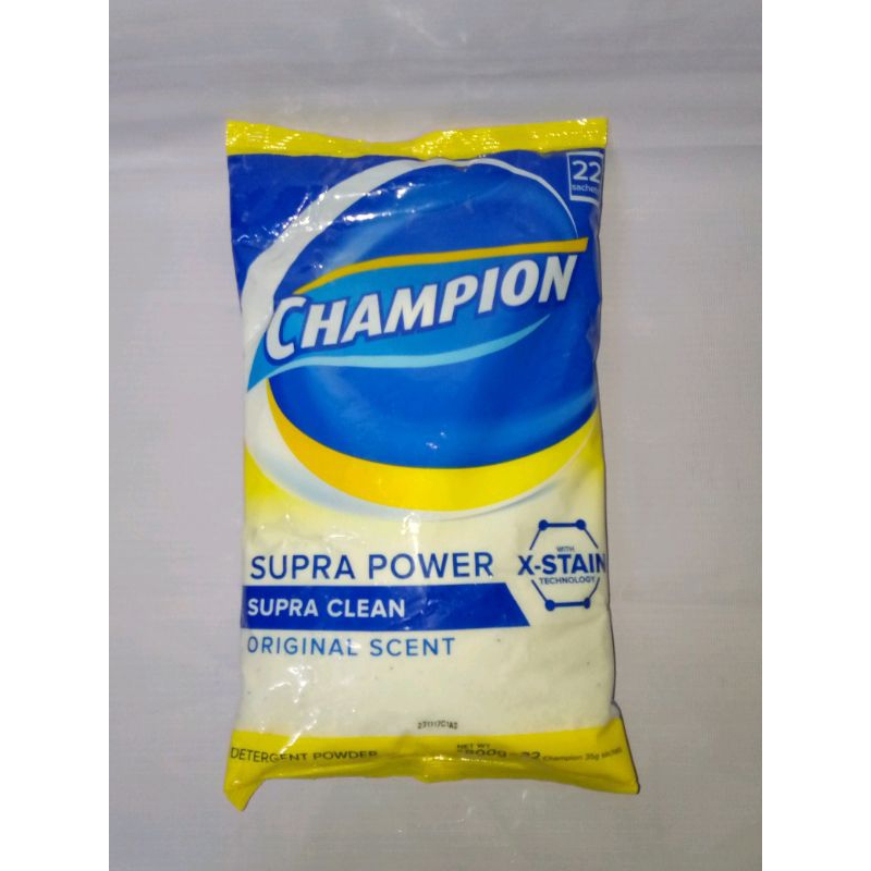 Champion Supra Power, Supra Clean - Original Scent Detergent Powder ...