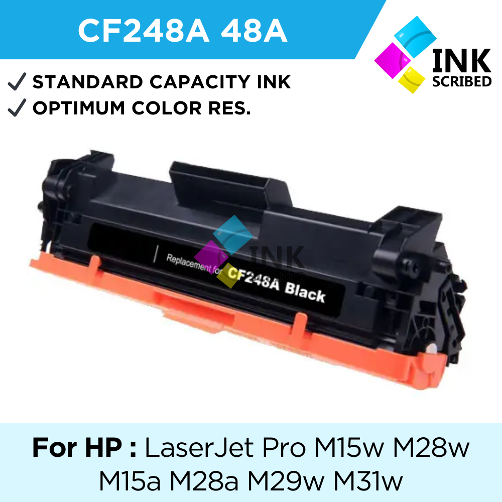 INKSCRIBED CF248A 48A Compatible Toner for HP LaserJet Pro M15A M15W ...